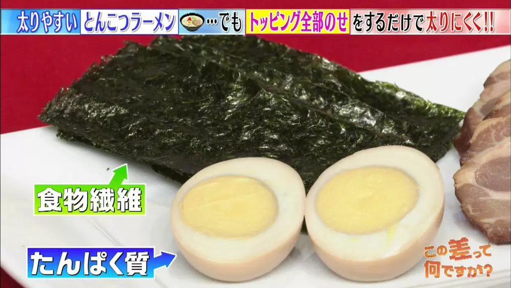「太りやすい」ラーメンランキング＆太りにくくする方法をご紹介！この差って何ですか？｜tbsテレビ
