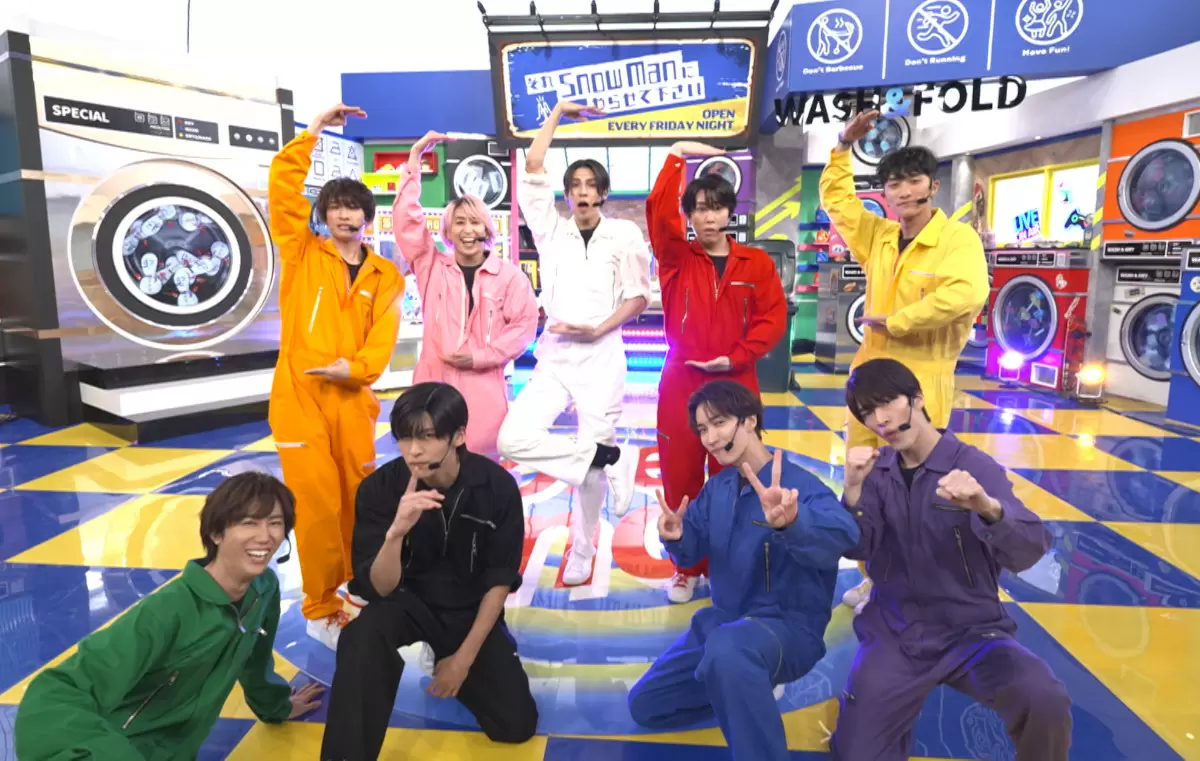 Snow Manが『それスノ』spメドレーで歌い初め さらに、新曲を赤坂サカスでテレビ初披露 ｜tbsテレビ